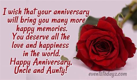 Happy Anniversary Wishes To Uncle And Aunty With Images