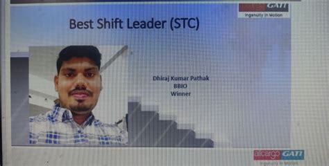 Dhiraj Kumar Pathak On Linkedin Best Shift Leader Winner Award In Stc
