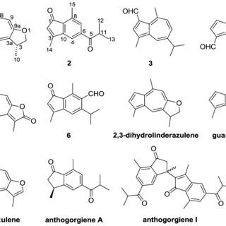 Structures Of Compounds And Related Compounds Download Scientific Diagram