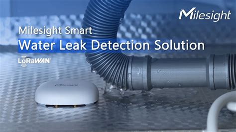 Smart Water Leak Detection Solution Using WS303 Water Leak Detector