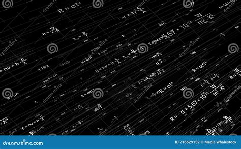 Mathematical Formulas In Matrix Animation Rewritable Mathematical