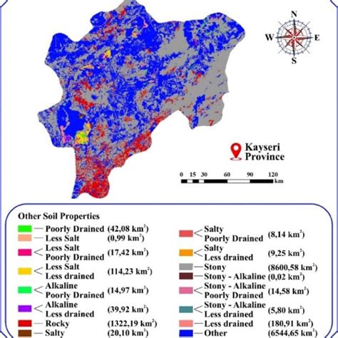 Spatial Analysis Of Soil Depth Classes Download Scientific Diagram