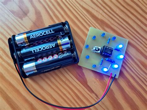 Ir Controlled Led Chaser With Attiny45 4 Steps Instructables