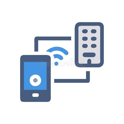 innovative remote access design icon stock vector illustration of