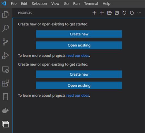 Opening Sql Db Project Extension Shows Duplicate Set Of Buttons And
