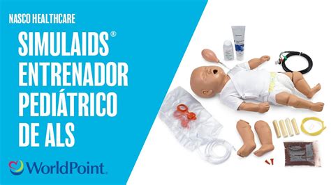 Worldpoint Entrenador Pediátrico De Als Simulaids® Español Youtube