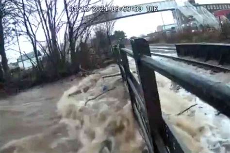 Flooding In Scotland Forces Closure Of Important Railway Line
