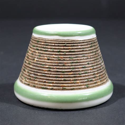 Antique Match Holder Striker French Porcelain Parisian Bistro Pyrogen