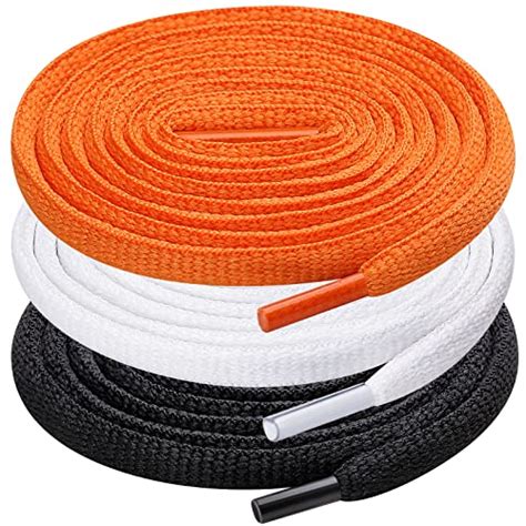 2 Pack Upugo 3 Pair Oval Shoe Laces Half Round 14 Shoelaces For