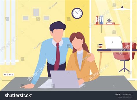 Sexual Harassment Assault Abuse Workplace Sexism Stock Vector Royalty