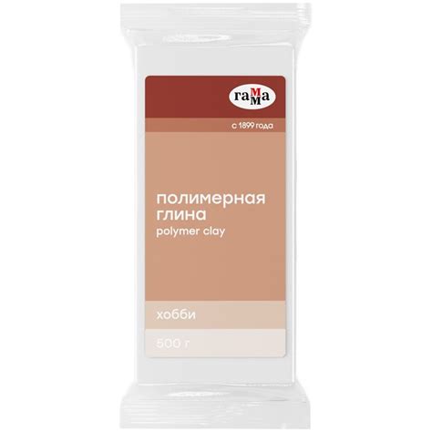 Полимерная глина Гамма «Хобби», белый, 500г - купить в Москве оптом и в ...