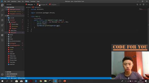 English Introduction To Java Access Modifiers Public Private Default YouTube