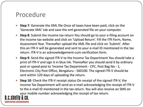 ITR Salary Filing PPTX Personal Taxes Personal Finance