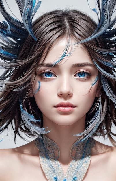 Premium Ai Image Portrait Of A Beautiful Sexy Girl