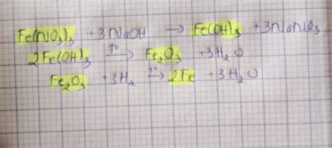 Viết Pthh Biểu Diễn Dãy Biến Hóa Fe Fecl3 Fe No3 3 Fe2o3 Fe Fecl2 Fe Oh 2
