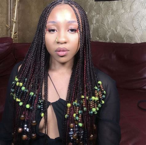 12 Knotless Braids With Beads Ideas That Will Make You Fall In Love