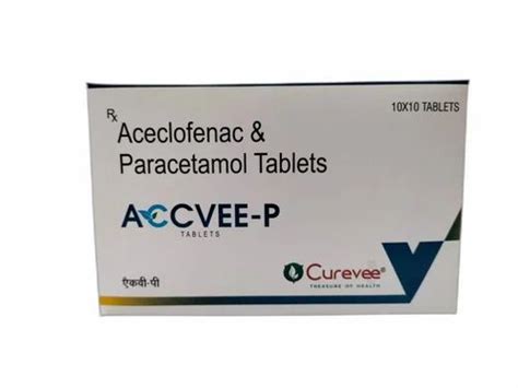 Aceclofenac And Paracetamol Tablets 425mg At ₹ 480 Box In Panchkula Id