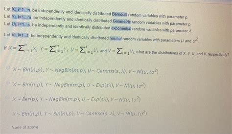 solved let xi i 1 n be independently and identically