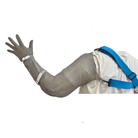 Reton Stainless Steel Mesh Full Arm Glove Argus