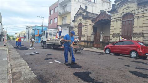 Operação Tapa Buracos é Realizada Na Gaspar Martins