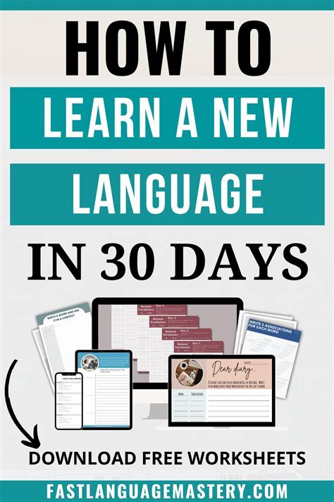 30 Days Language Practice Idiomas Español