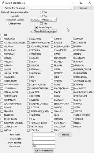 kotor autotranslate tool modding tools deadly stream