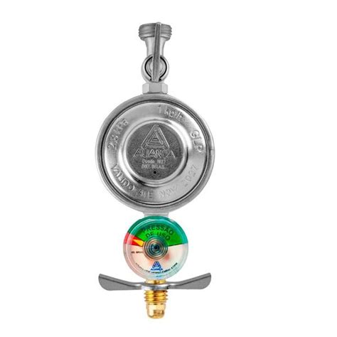 Regulador Para Gás Com Manômetro Aliança Leroy Merlin