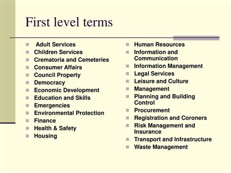 Ppt Local Government Classification Scheme V1 Powerpoint Presentation