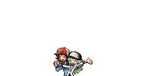ドット絵 ラブラブカップルのトウヤとnがしょうぶをしかけてきた！ 百瀬のマンガ ポケモンbw 主♂n 腐向け Pixiv