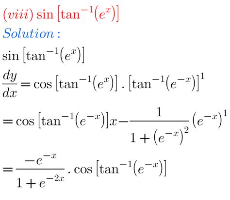 Inter Maths 1b Solutions For Differentiation Exercise 9 C Maths Glow