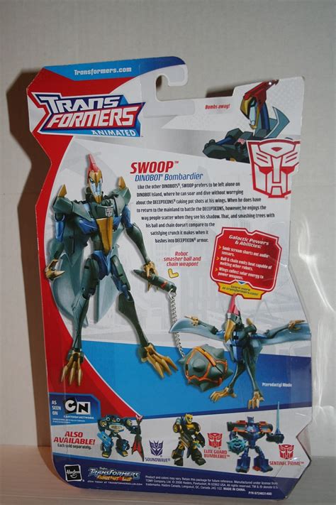 Transformers Animated Swoop Deluxe Class Figure Parry Game Preserve
