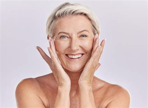 Premium Photo Portrait Of A Woman Happy Face Smile With Healthy