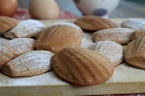 Honey And Vanilla Madeleines