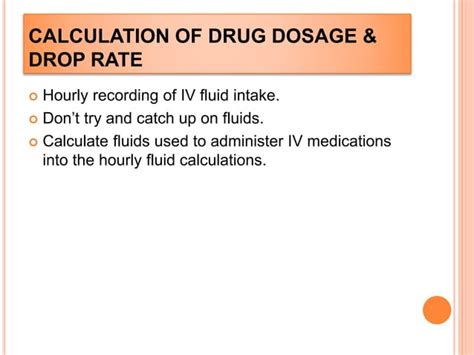 Drug Dosage Calculation In Pediatrics By Manisha Thakur Ppt