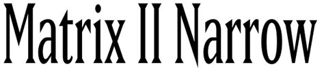 matrix ii font font spy