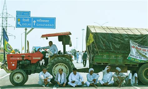 Indian Farmers Block Highway To Mark 100th Day Of Protest Oman Observer