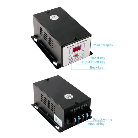 Step Up Buck Transformer Power Converter Electronic Regulator For Voltage Speed Temperature