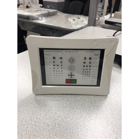Led Lamp Eye Chart Projector Digital Visual Acuity Chart Small Size