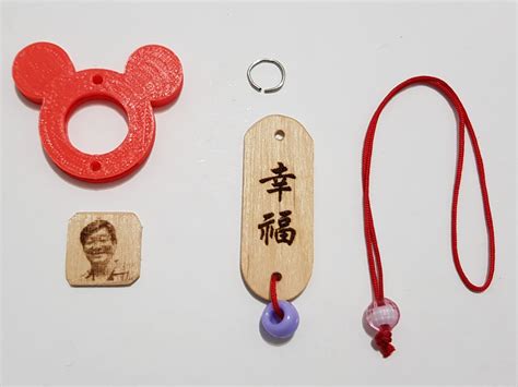 雄gsyan 3dp 鼠年相片鑰匙圈