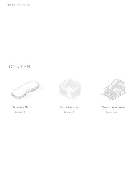 architecture portfolio by aayush issuu