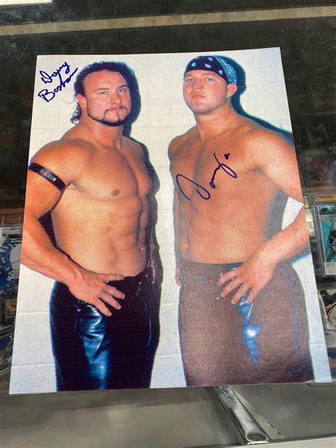 Basham Brothers Doug And Damaja Signed Ovw Wwe 8x10 Photo First Row Collectibles