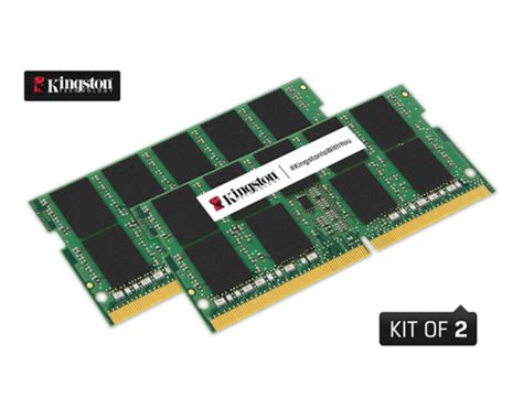 Ram Sodimm Ddr5 64gb 5200 Kingston Kit X 2x32gb Cl42 Non Ecc 2rx8