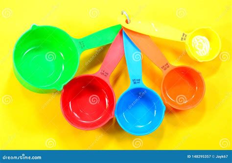 Baking Measuring Cups Stock Image Image Of Bakery Kitchenware 148295357