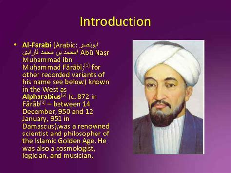 Al Farabi In History Of Medicine Prepared By Shatynov
