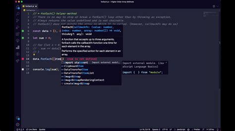 array helper methods foreach youtube