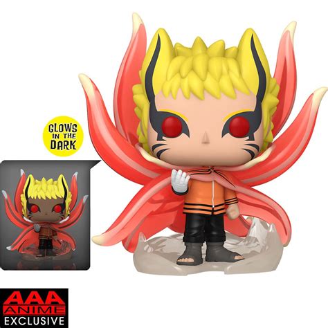 Pre Order Funko Boruto Naruto Next Generations Naruto Baryon Mode Glow