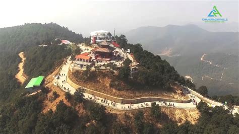 Chandragiri Hills Aerial View YouTube