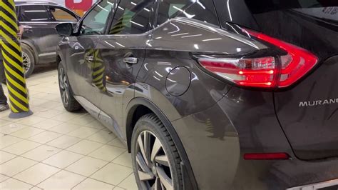 Nissan Murano Z52 - доводчики / присоски дверей - YouTube