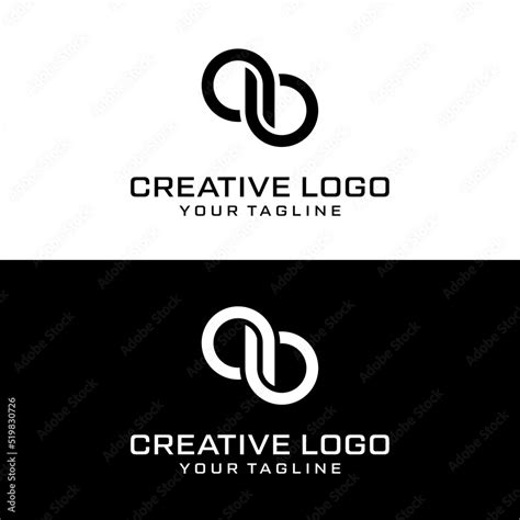 Creative Letter Ab Logo Design Vektor Stock Vector Adobe Stock