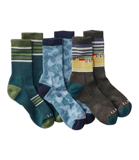 Adults Katahdin Hiker Socks T Set 3 Pairs Socks At L L Bean
